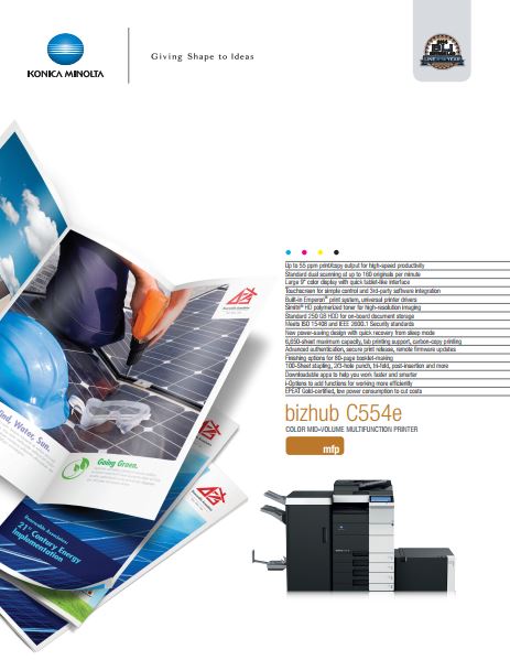 (Refurbished) Máy photocopy Konica Minolta Bizhub C554e | Siêu tiết kiệm